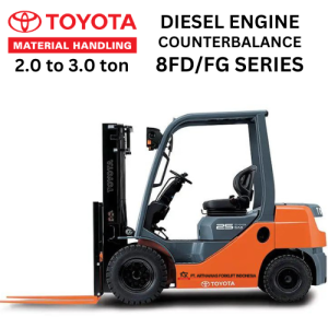 Toyota Forklift Diesel 3 Ton Model 62-8FD30 - Nawa Energi